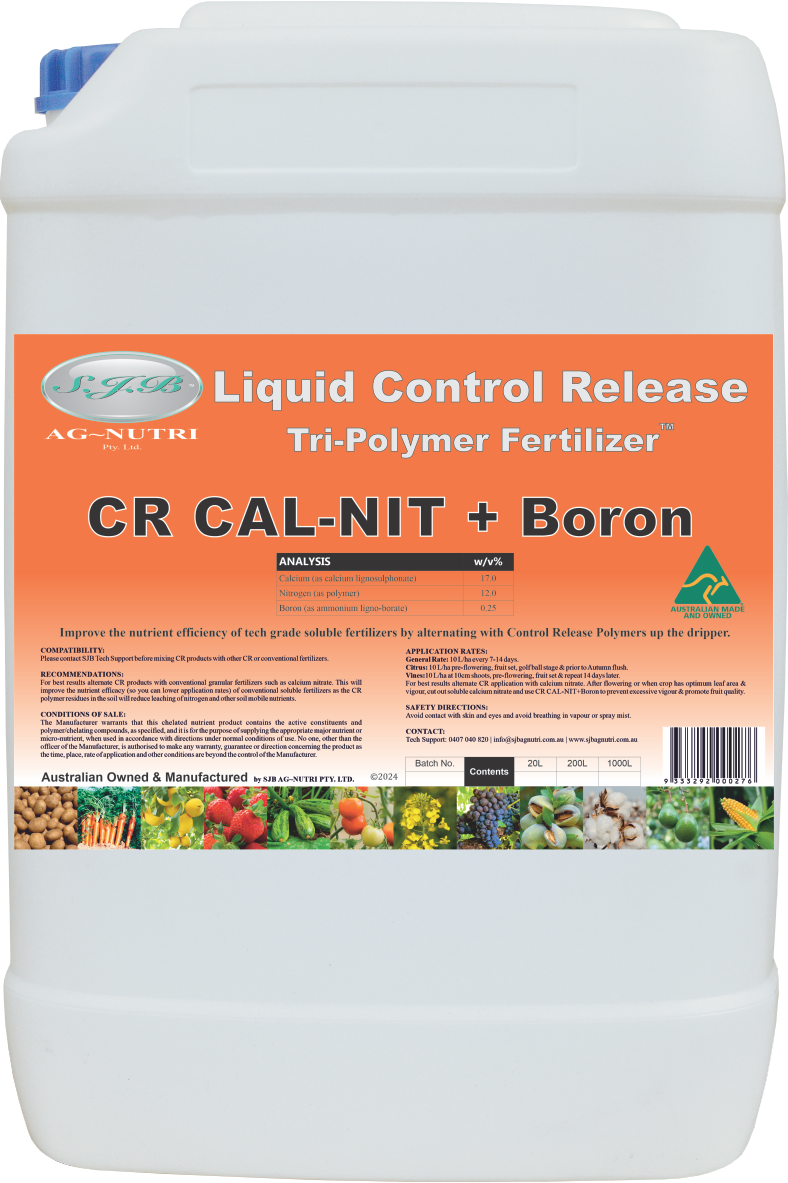 Calcium Nitrate Liquid Controlled Release Polymer - SJB Ag Nutri