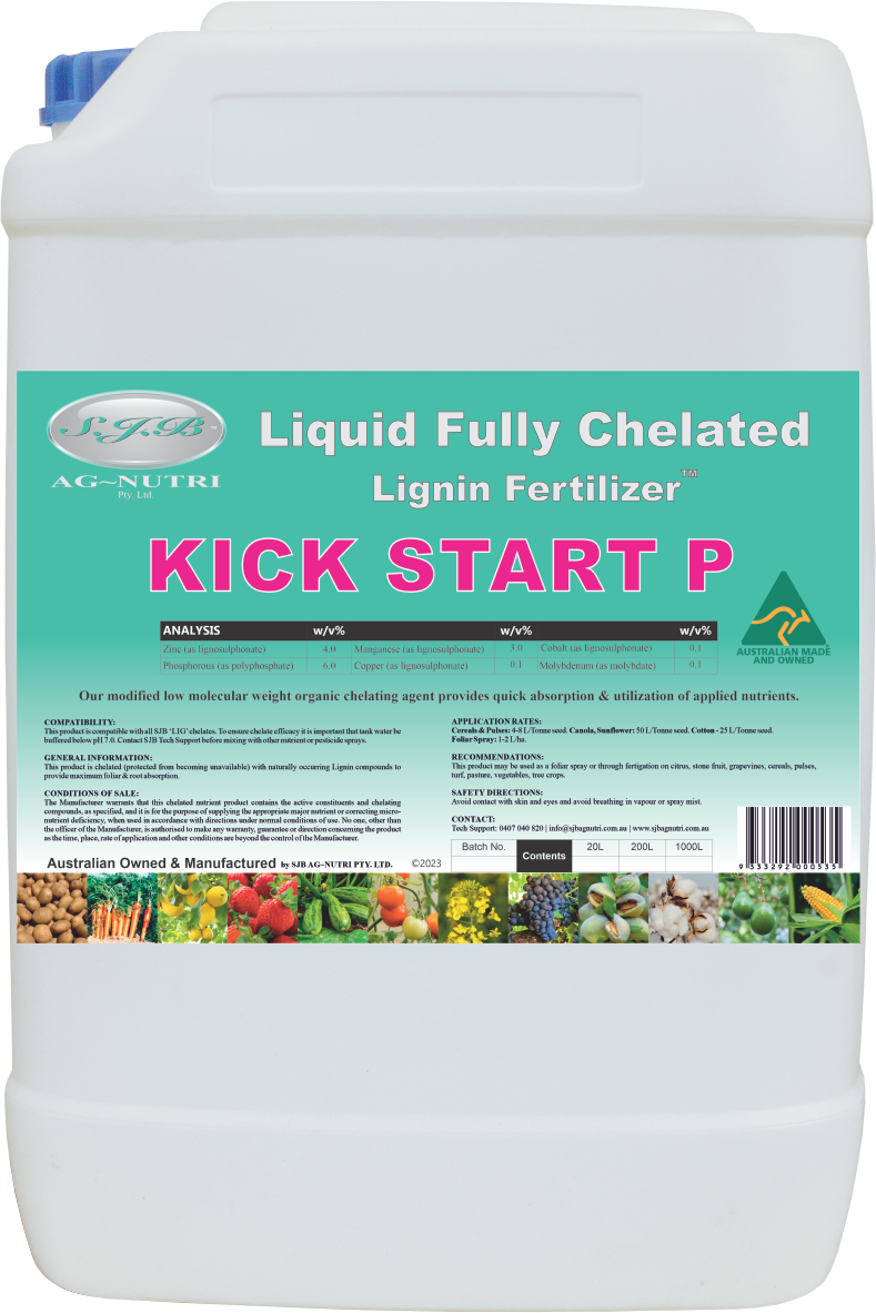 KICK START P: Phosphorous & Zinc Seed Dressing - SJB Ag Nutri