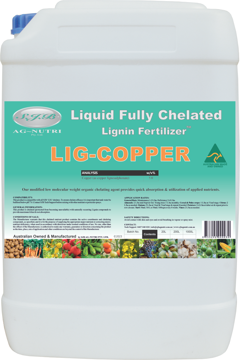 Enhance Crop Health with our Copper Chelate - SJB Ag Nutri