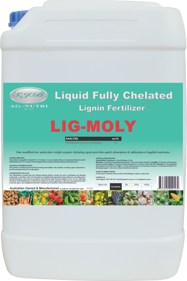 Molybdenum Foliar Spray - SJB Ag Nutri